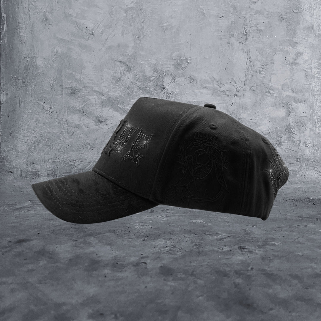 Gorra Rude Awakenings 2 aniversario - Triple Black Crystals CRISTO TRI ...